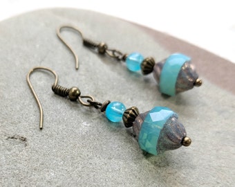 Light blue jewelry | Etsy