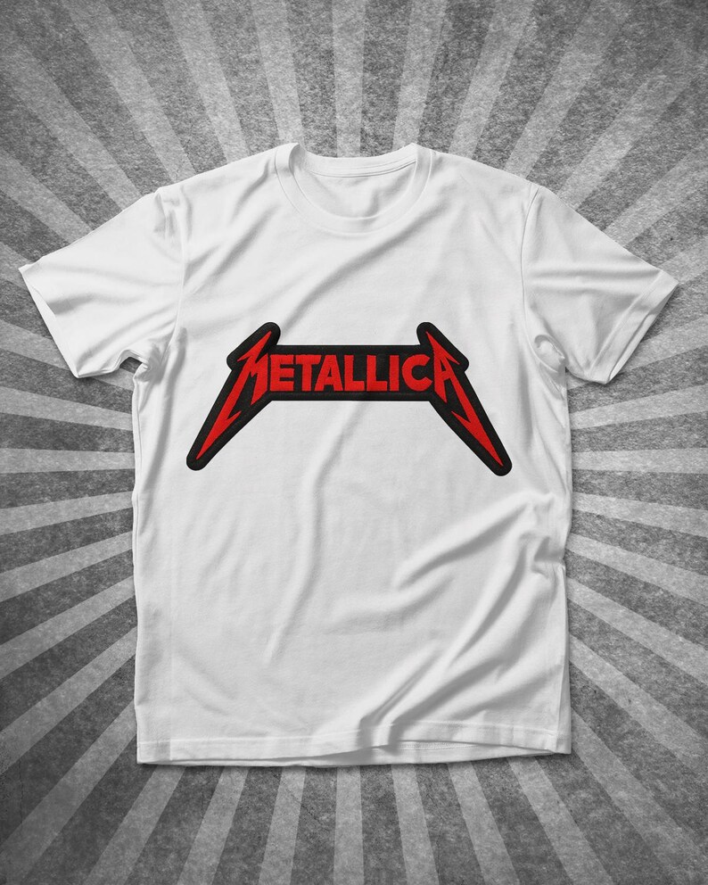 Metallica Rock / Heavy Metal Band Logo PNG – High-res Embroidery-style ...