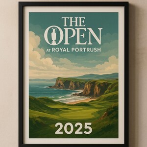 Royal Portrush Open 2025 - Etsy UK