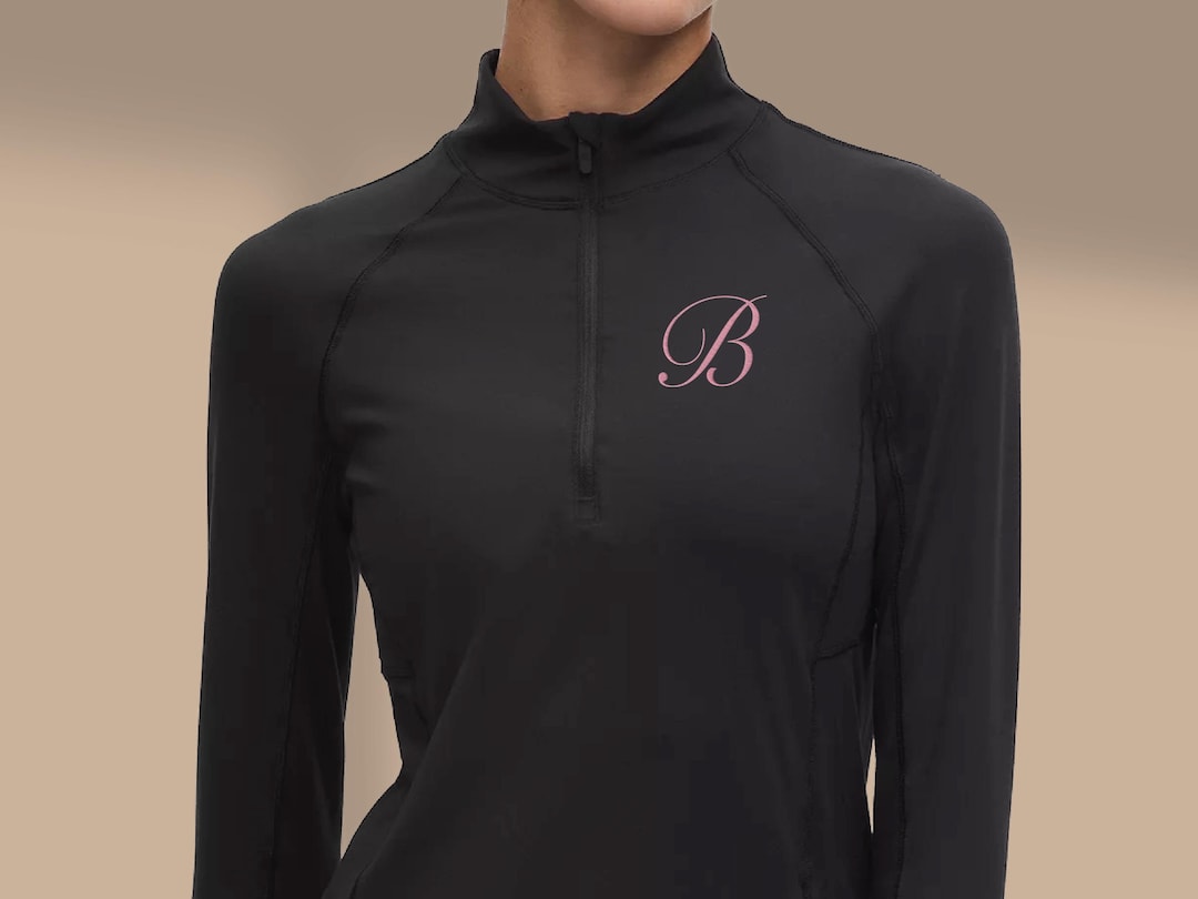 Genuine Lululemon Custom Rulu Classic-fit Half Zip | Monogram Garment ...