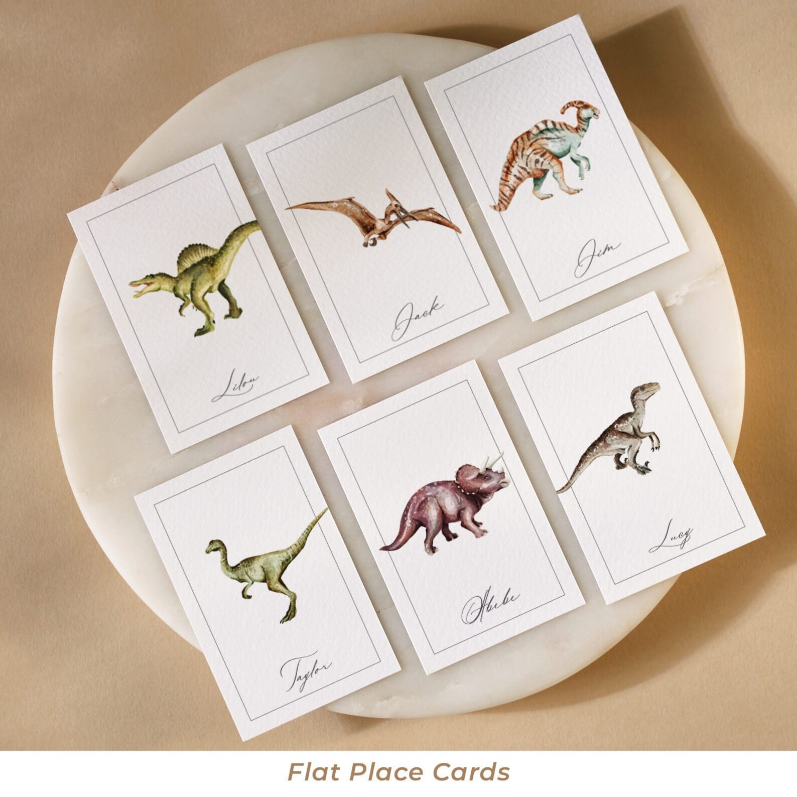 Printable Dinosaur Reception Stationery menu, Place Cards, Table Plan ...