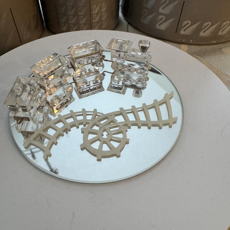 Swarovski Crystals Train - Etsy