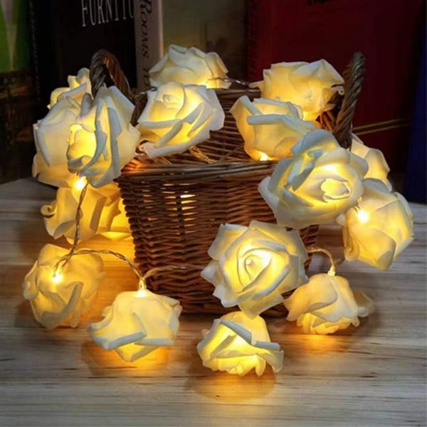 Flower String Lights - Etsy