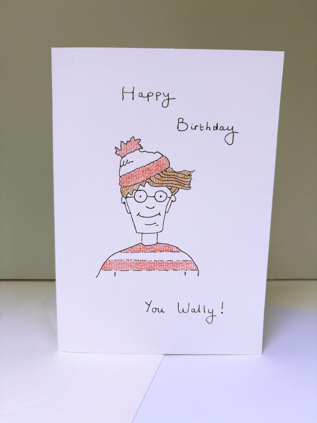 Happy Birthday Wally - Blank Card - Etsy