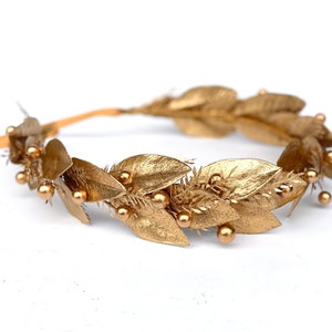 Gold Leaf Laurel, Gold Crown, Greek God, Wedding, Gift for Him ...