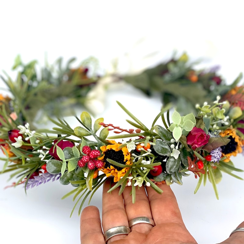 Autumn Bridal Crown - Etsy