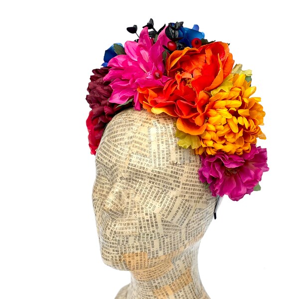 Day of the Dead Headpiece - Etsy