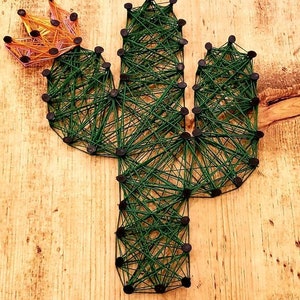 Cactus String Art - Etsy