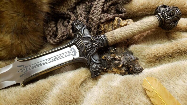 Conan Father's Sword | Conan the Barbarian Hand Forged Replica Sword ...