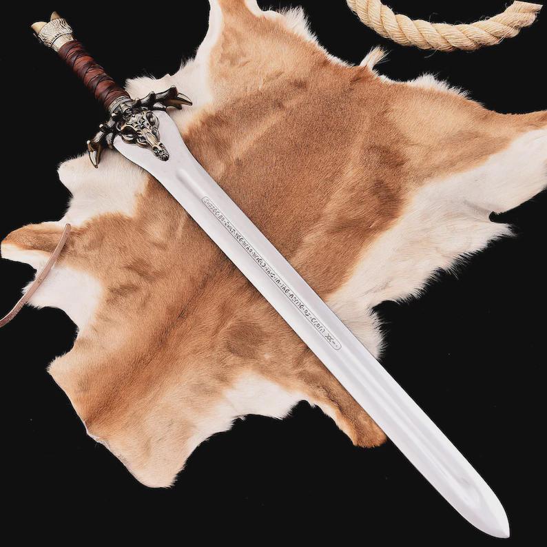 Conan Father's Sword | Conan the Barbarian Hand Forged Replica Sword ...