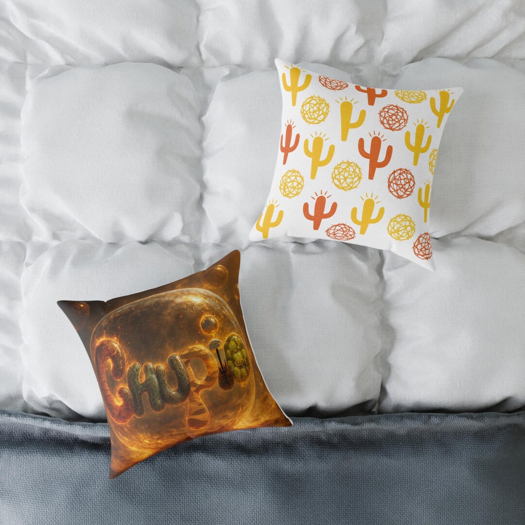 Nature Pillow - Front/back Design - Chupio - Etsy