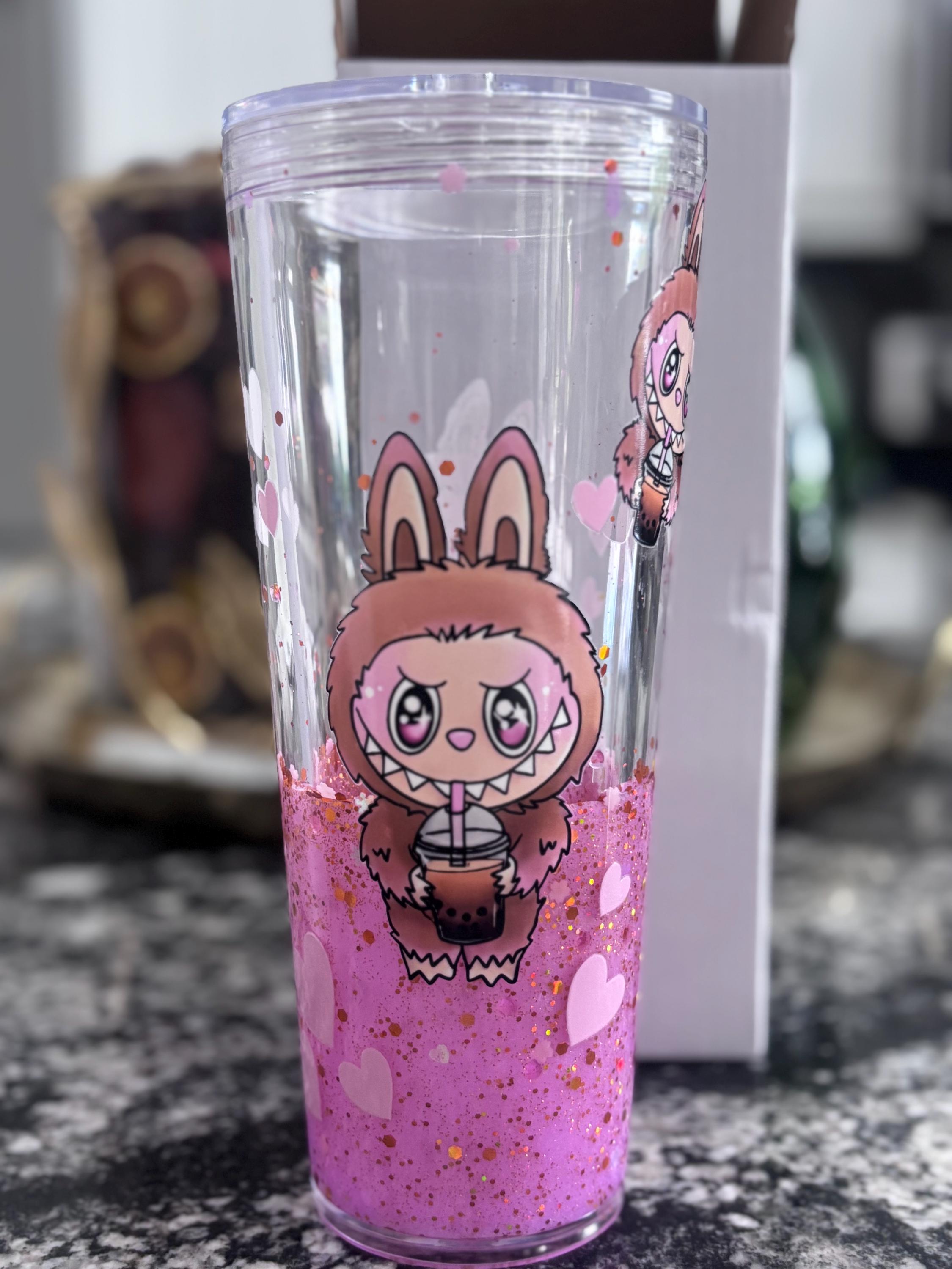 Labubu 24 Oz Lava Acrylic Cup - Etsy