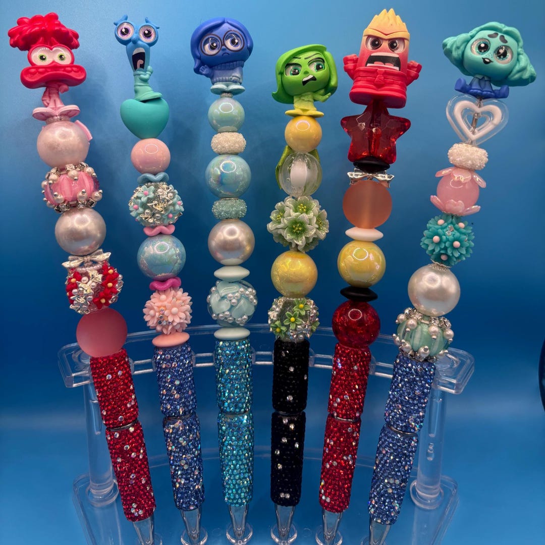 Emotions DIY Beaded Pens, Christmas Edition. Anxiety, Fear, Sadness ...