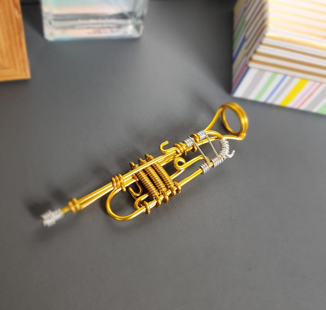 Handmade Mini Trumpet - Etsy