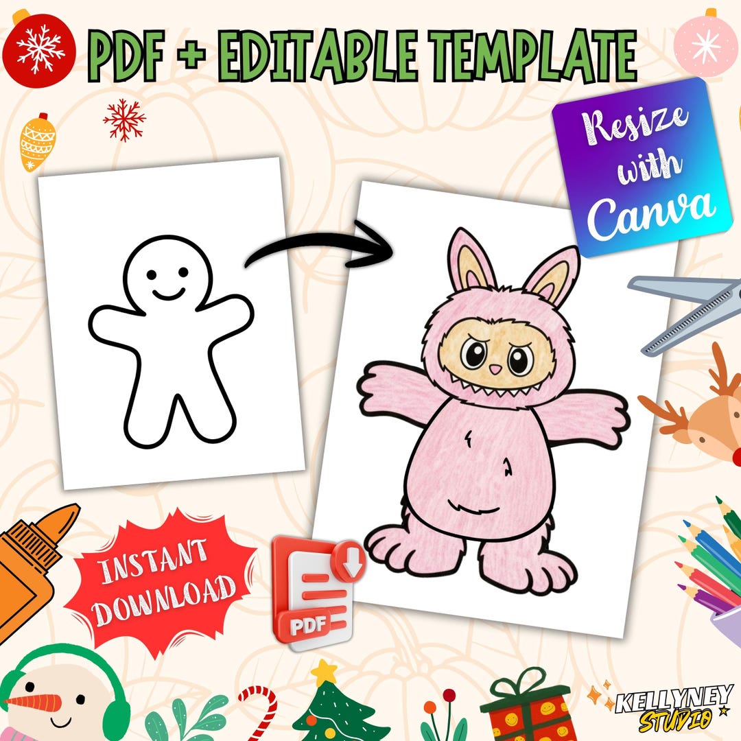 Disguise a Gingerbread Man Project | Fast Hedgehog Printable ...