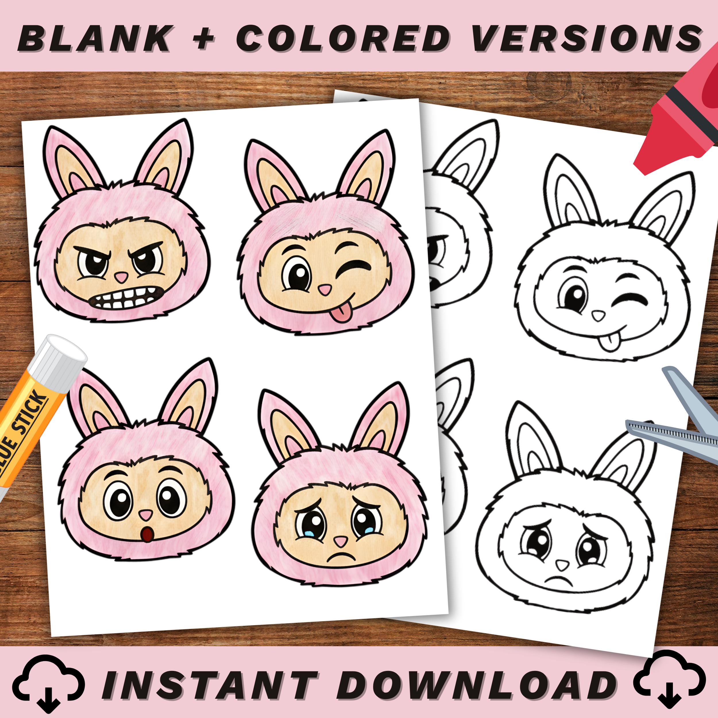 Printable Turkey Disguise Craft Kit | Cute Monster Labubu Style Costume ...
