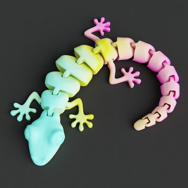 3d Lizard Cute - Etsy