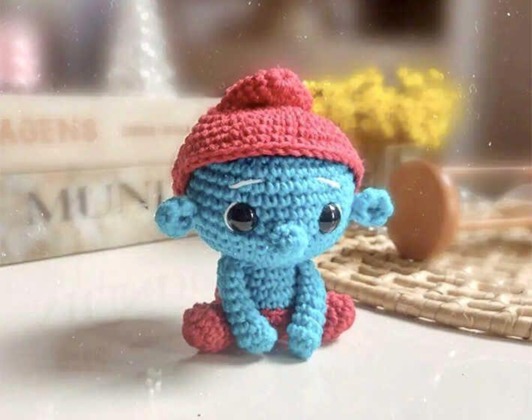 The Smurfs Amigurumi Crochet Pattern – PDF Doll Tutorial,smurf Crochet ...