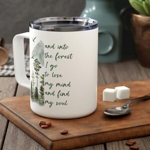 National Park Travel Mug Gift Idea for Nature Lover John Muir Quote ...