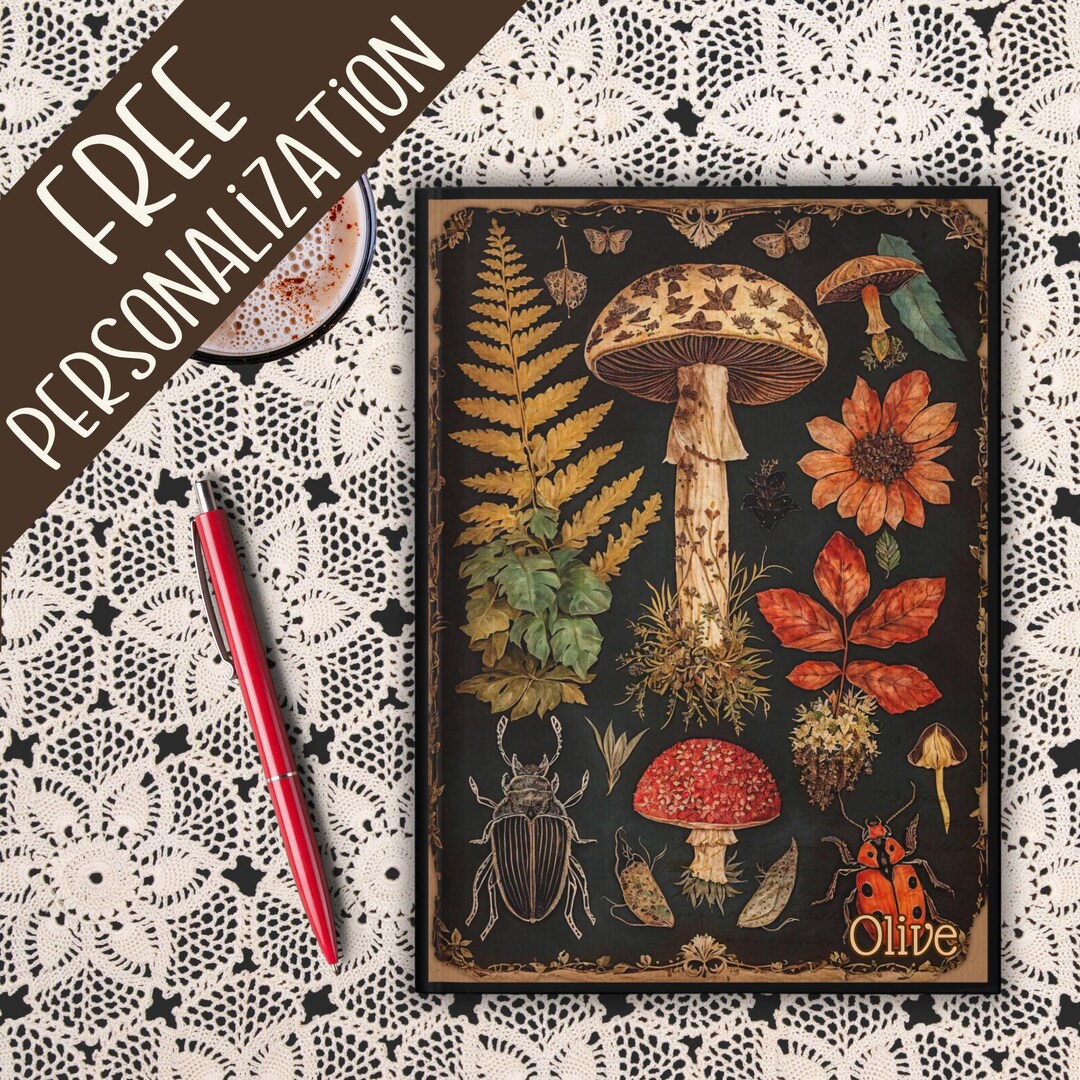 Cottagecore Journal for Naturalist Notebook for Nature Lover Journal ...