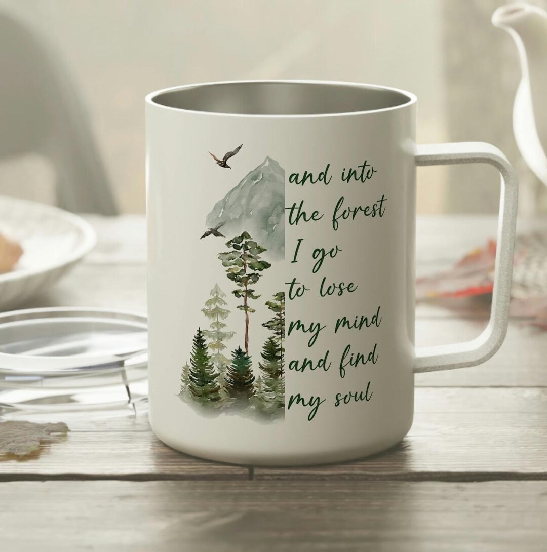 National Park Travel Mug Gift Idea for Nature Lover John Muir Quote ...