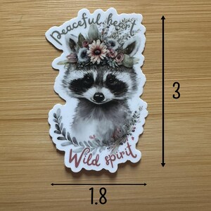 Inspirational Sticker Set Animal Lover Gift Idea for Nature Enthusiast ...