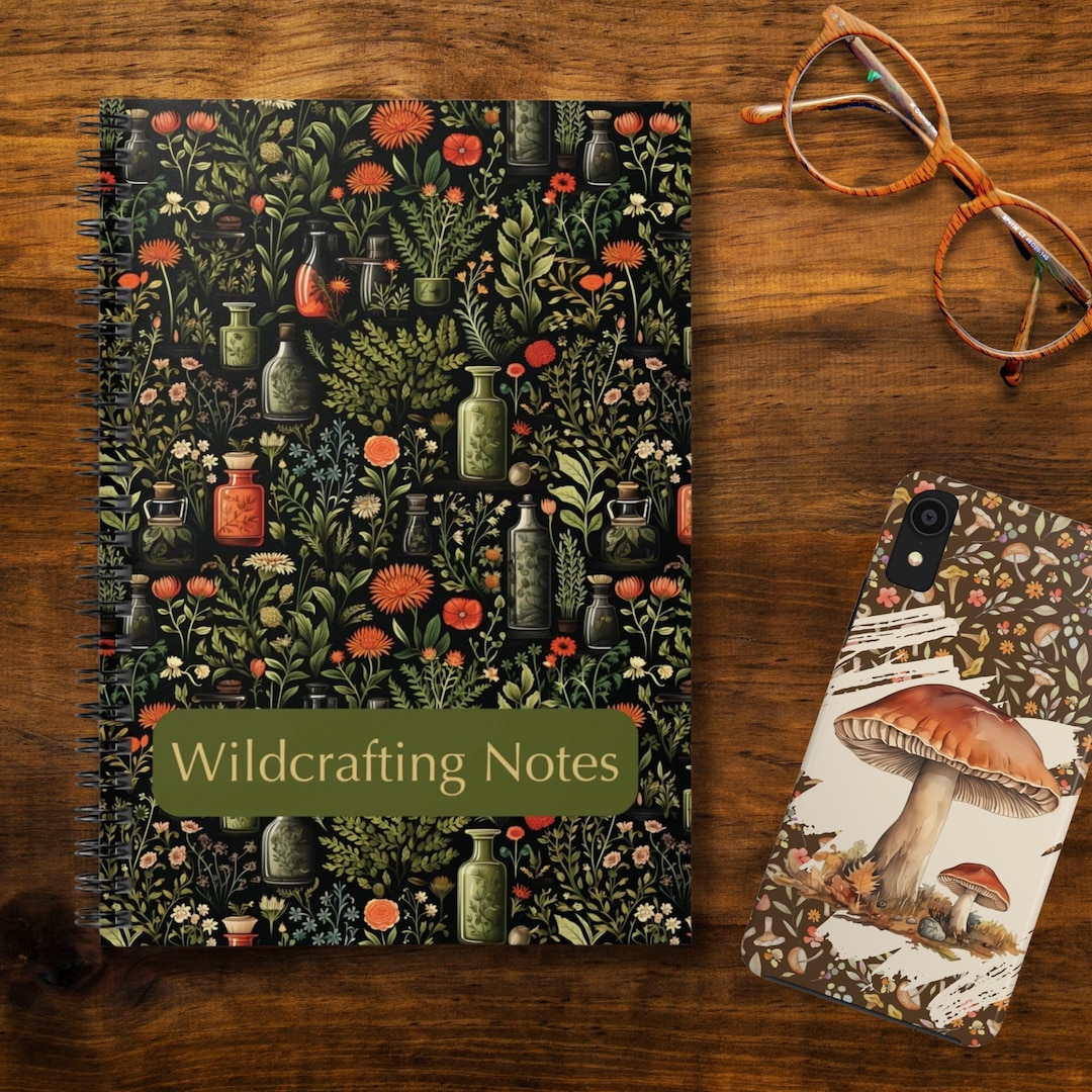 Nature Lover Journal for Naturalist Notebook for Foraging Notebook for ...