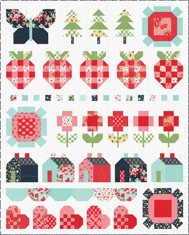 Sunday Stroll Quilt Kit KIT55220 Designed by Camille Using - Etsy