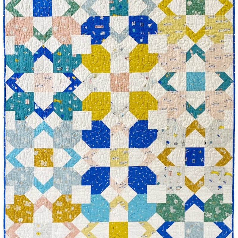 Yellow Star Quilt - Etsy