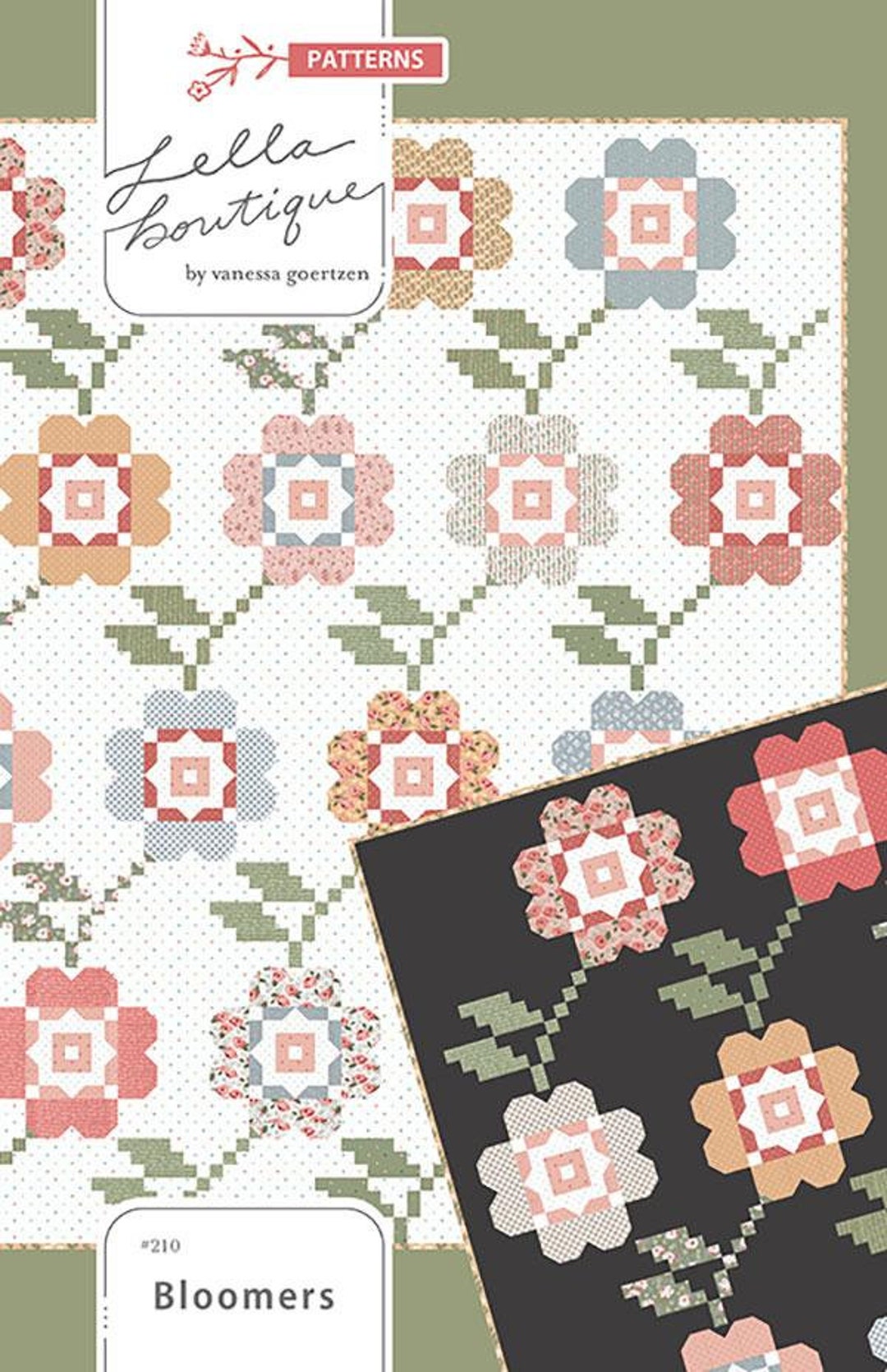 Bloomers Quilt Pattern G LB 210 Designed by Vanessa Goertzen of Lella ...