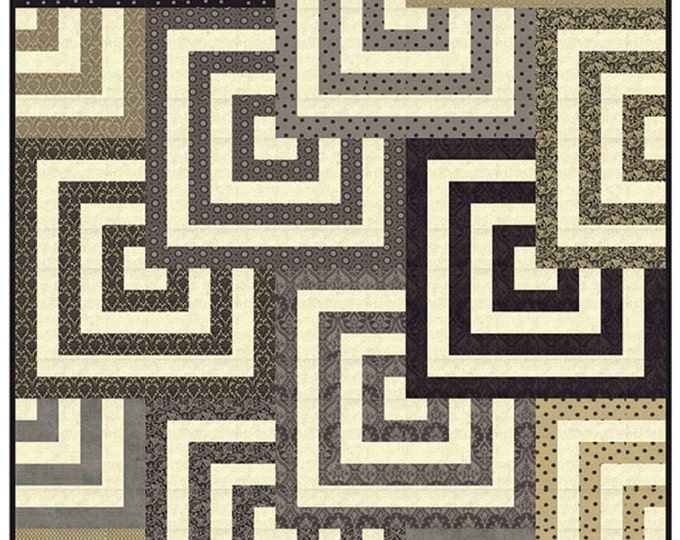 Mesmerize Quilt Kit by Basicgrey With Cream Grunge as - Etsy