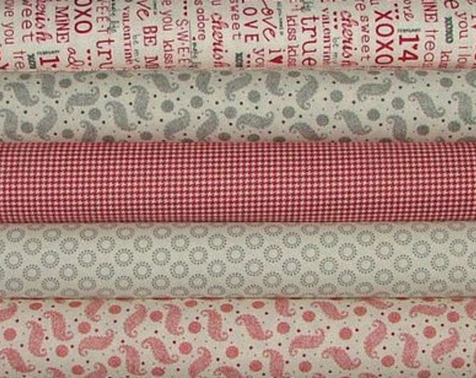 First Crush Fat Quarter Bundle of 5 by Sweetwater for Moda - Etsy