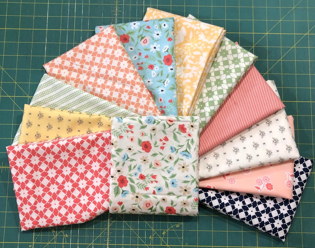 Garden Variety and Spring Brook Fat Quarter Bundle of 12 by Lella Boutique for Moda LAST ONE - Etsy