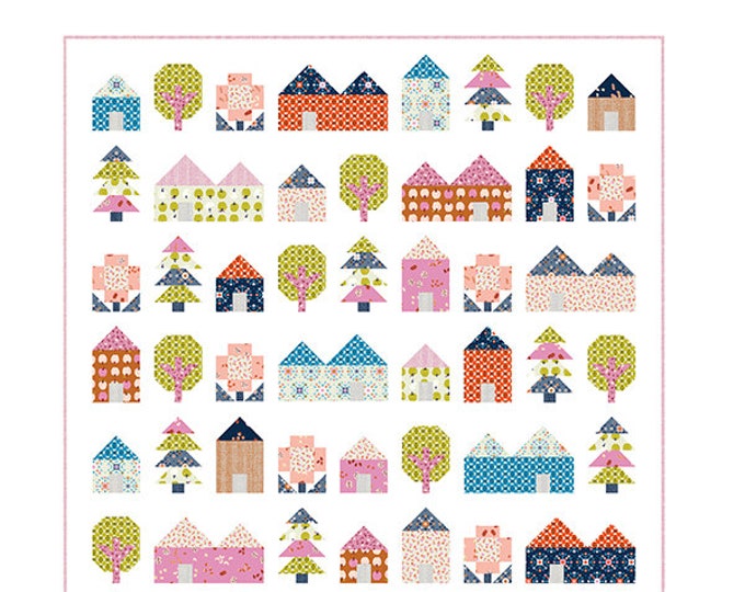 Tiny Town Quilt Pattern PPP 17 Designed by Pen and Paper Patterns - Etsy