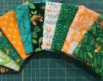 Modern Background Paper Fat Quarter Bundle of 10 by Brigitte Heitland ...