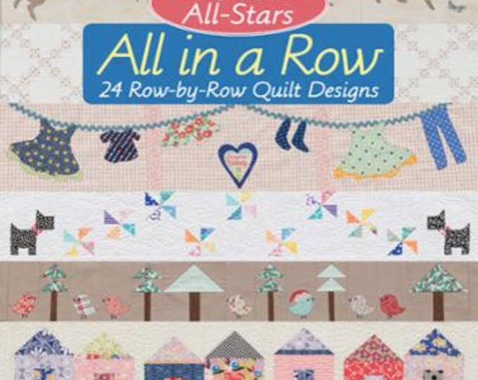 SALE Moda All Stars All in A Row Pattern Book - Etsy