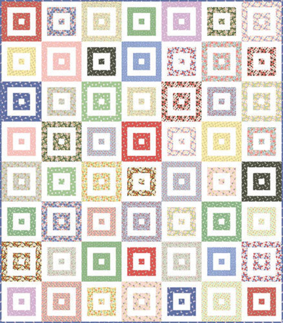 30's Playtime Quilt Project Sheet by Chloe's Closet for Moda LAST ONE ...