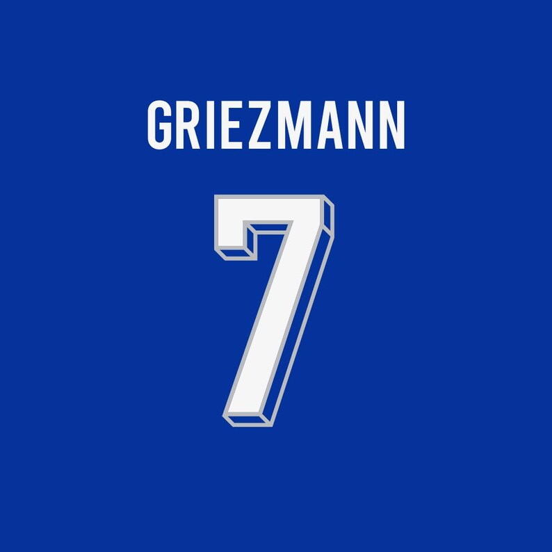 Football Legends Jersey Numbers SVG PNG Bundle, Soccer Stars Cut Files ...