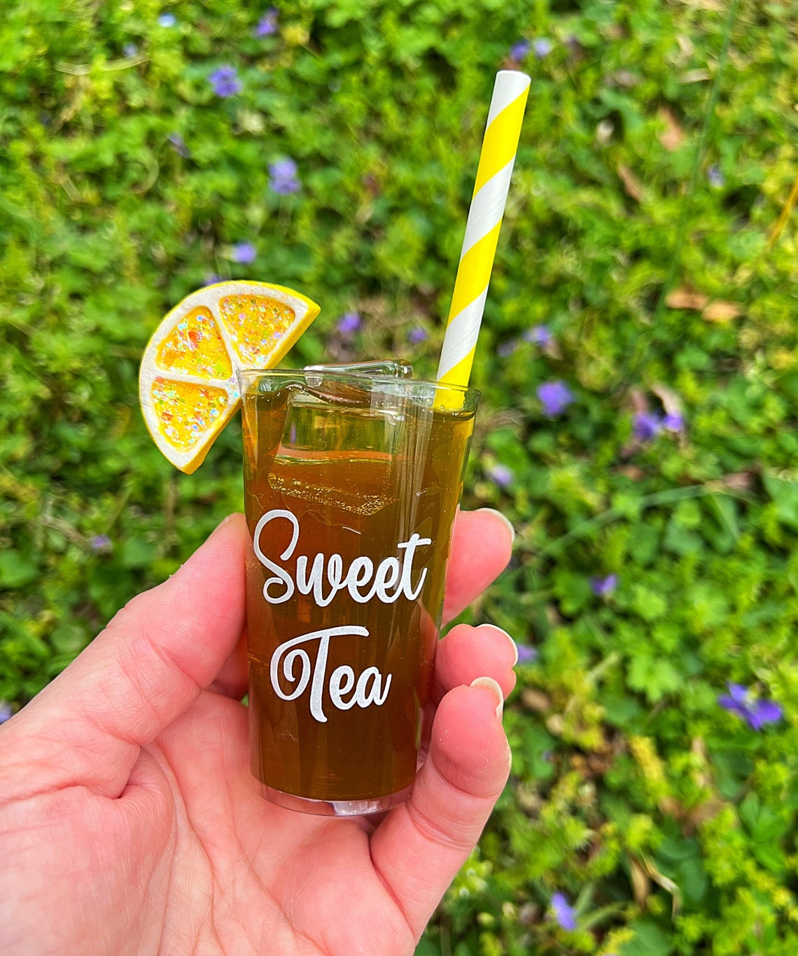 Fake Faux Resin Sweet Tea for Tier Tray - Etsy