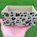 Leopard Print Mini Crate for Tier Tray Decor - Etsy