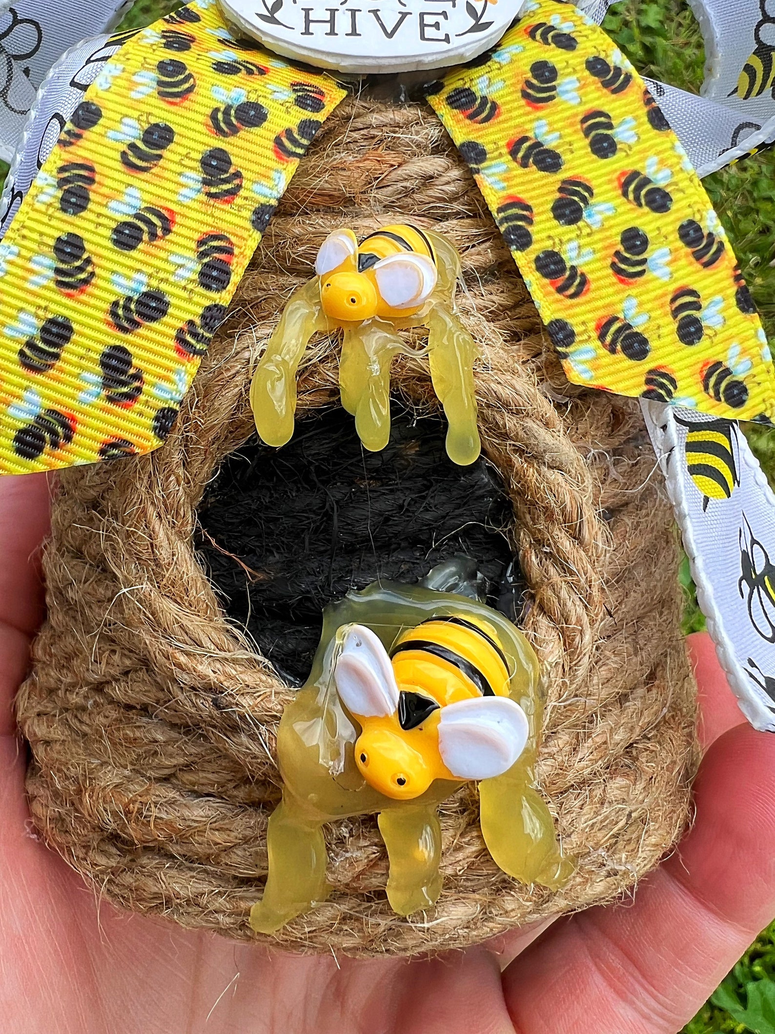 Mini Rope Honey Beehive Tier Tray Decor - Etsy