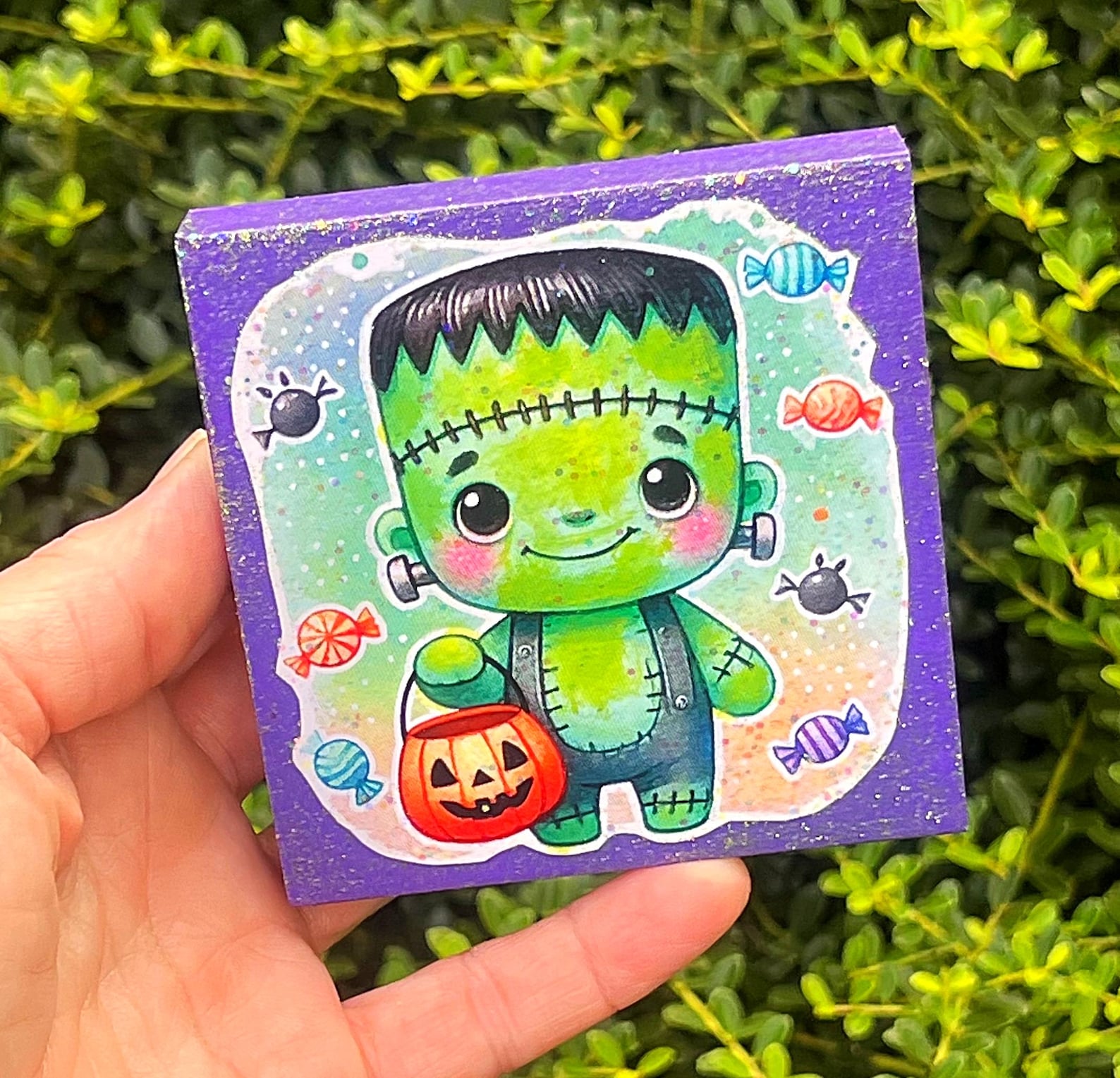 Frankie Monster Mini Wood Sign Tier Tray Decor - Etsy