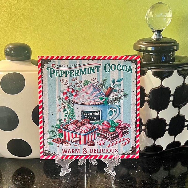 Peppermint Stand - Etsy