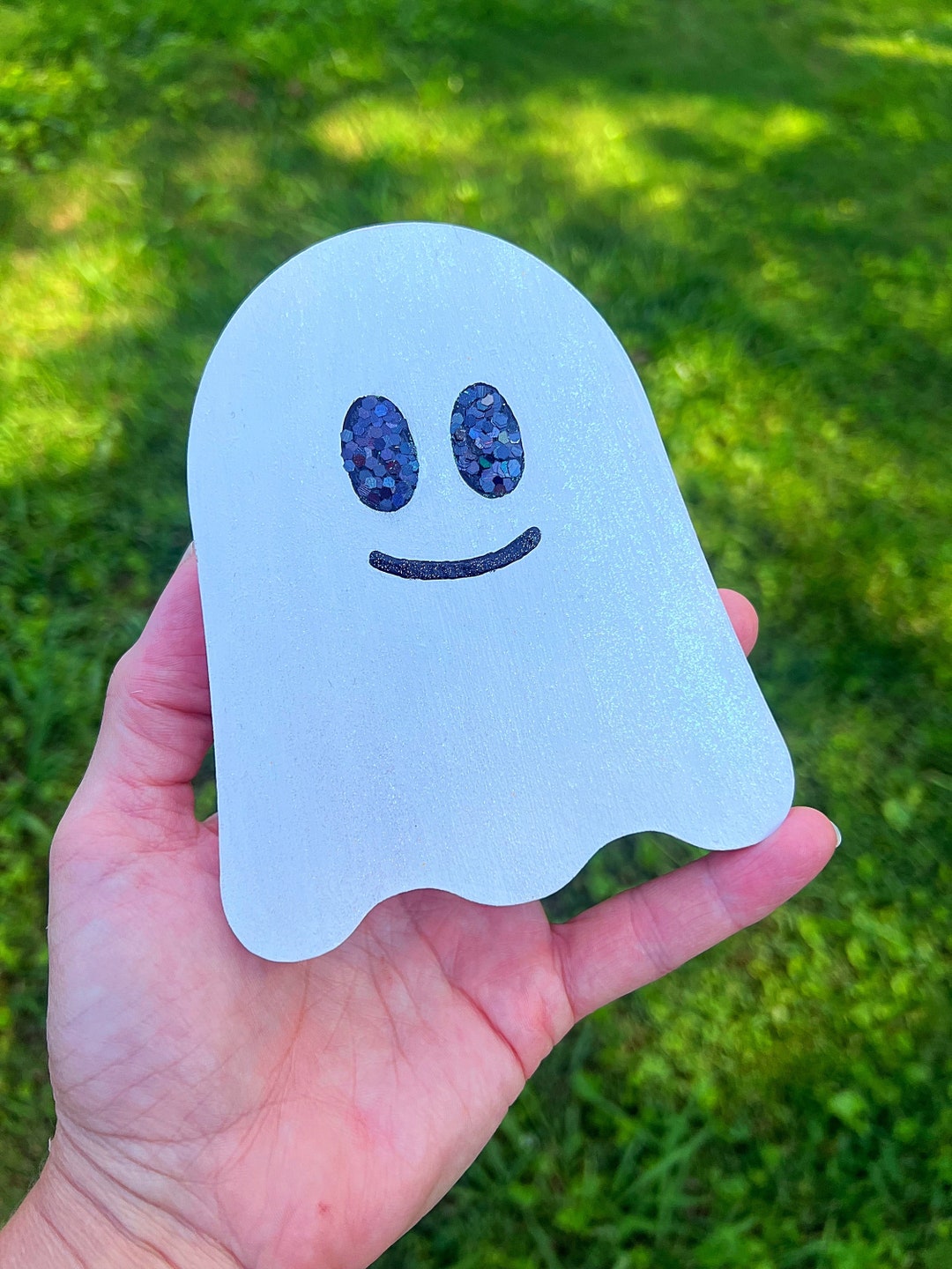 Halloween Mini Ghost Boo Wood Cutout Tier Tray Decor - Etsy