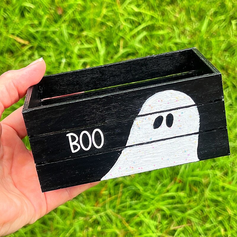 Mini Boo Basket - Etsy