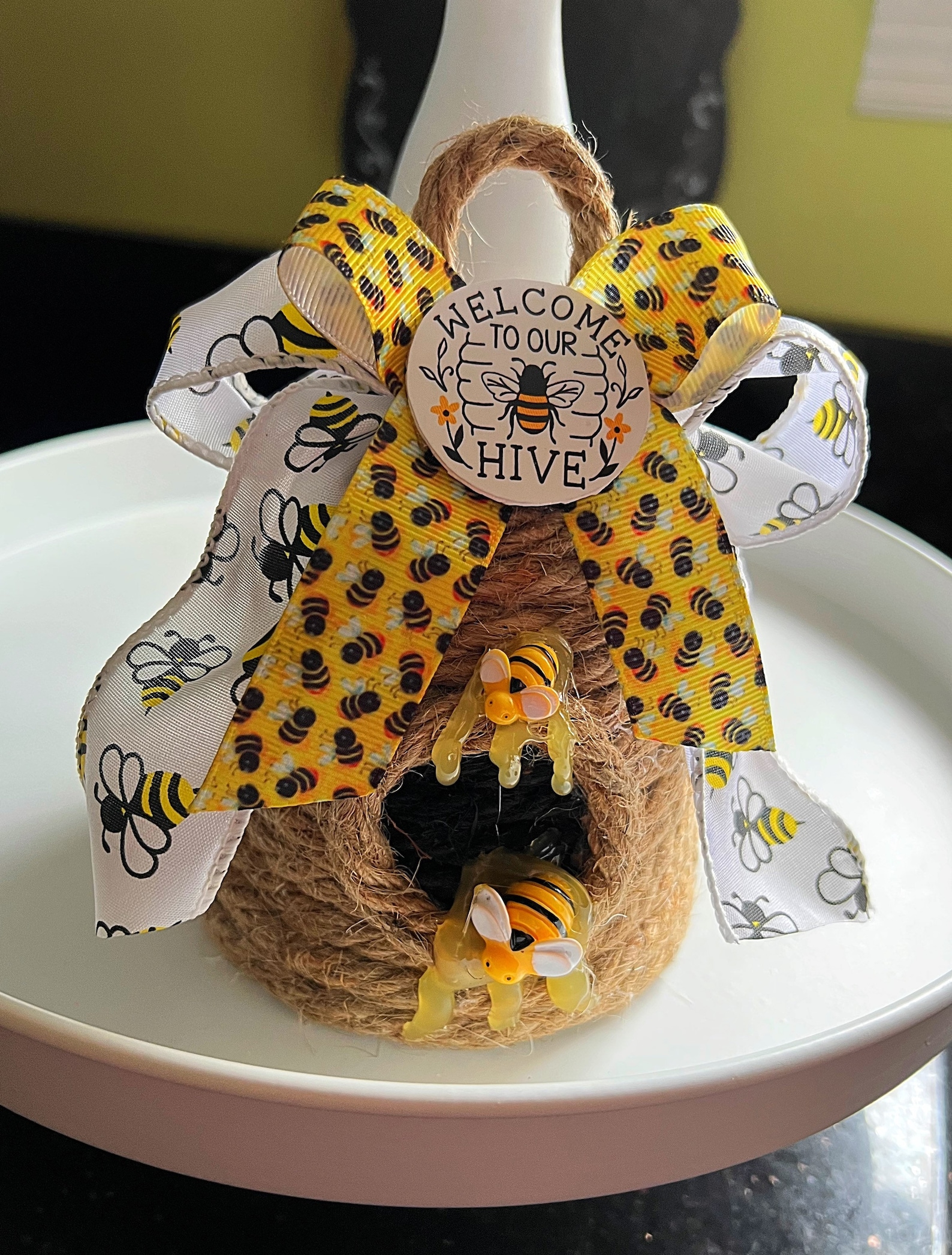 Mini Rope Honey Beehive Tier Tray Decor - Etsy