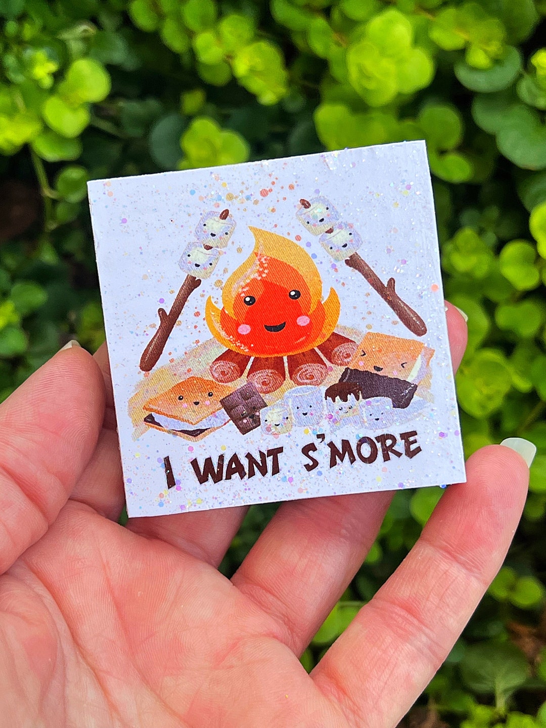 Smores Campfire Xtra Mini Glitter Sign Tiered Tray Decor - Etsy