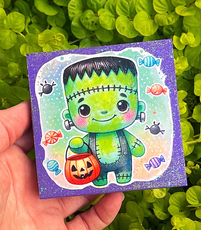 Frankie Monster Mini Wood Sign Tier Tray Decor - Etsy
