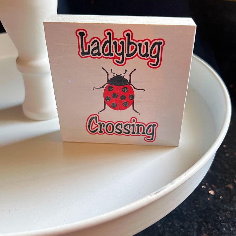 Ladybug Crossing Sign - Etsy