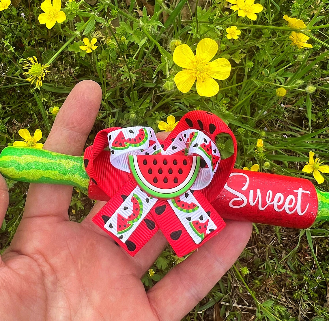 Watermelon Mini Rolling Pin Tier Tray Decor - Etsy
